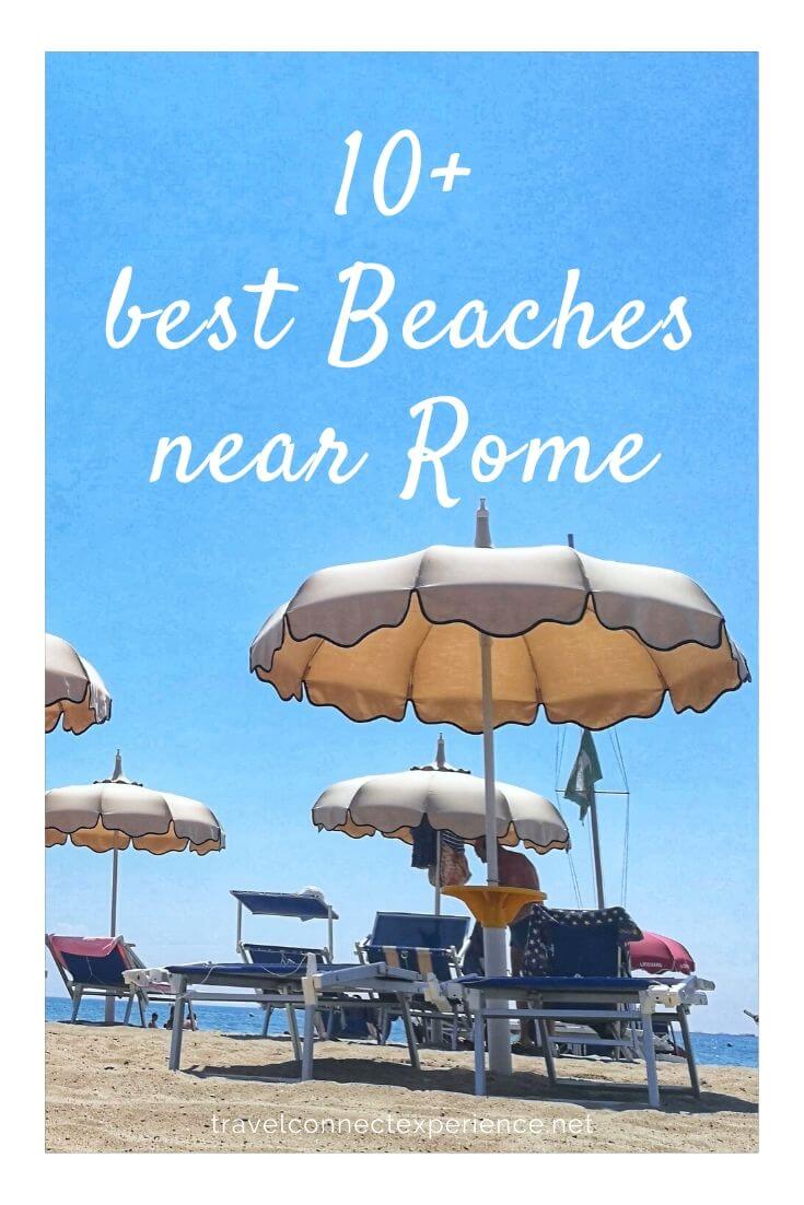 20+ best beaches near Rome, Italy, and beach resorts: a local's guide